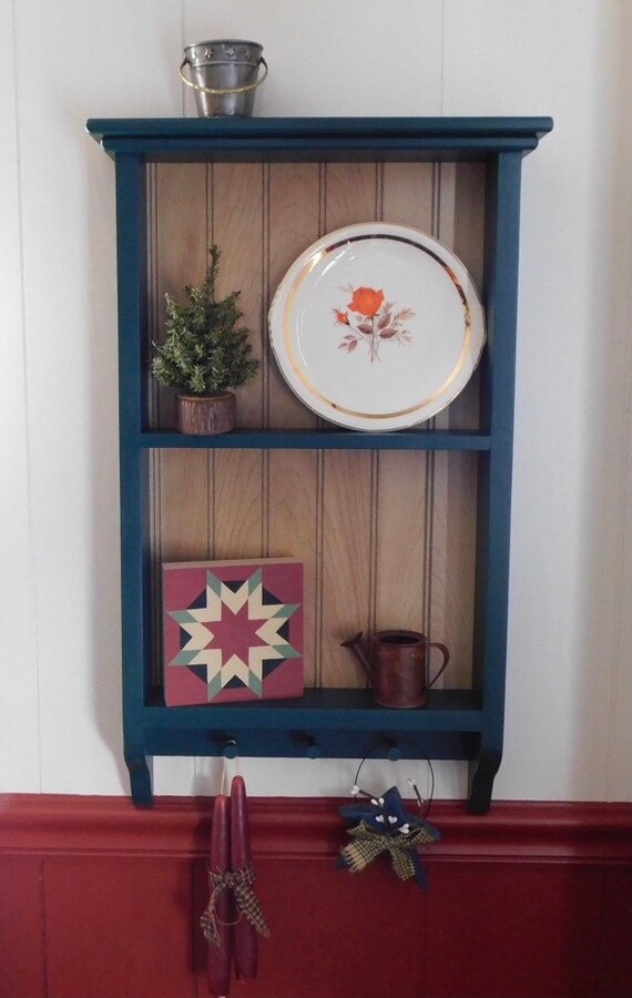Rustic Country Farmhouse Style Wall Shelf - Etsy