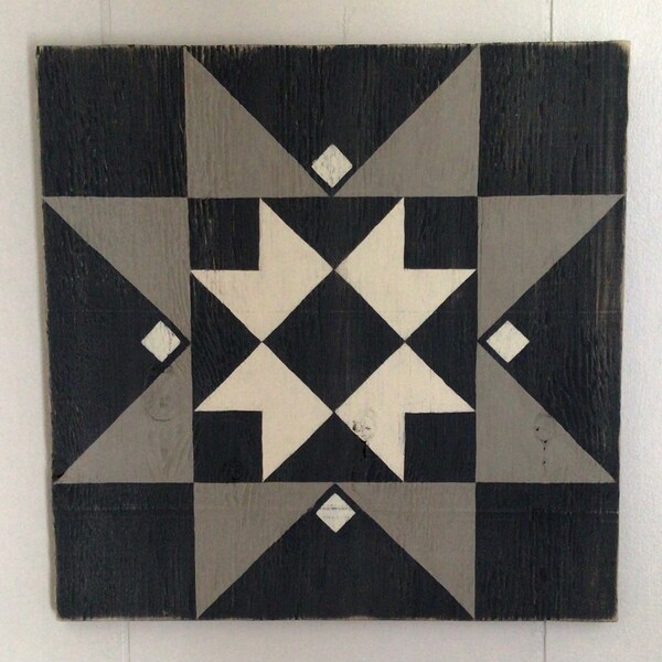 Blue Barn Quilt - Etsy