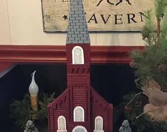 Primitive Church Art - Etsy