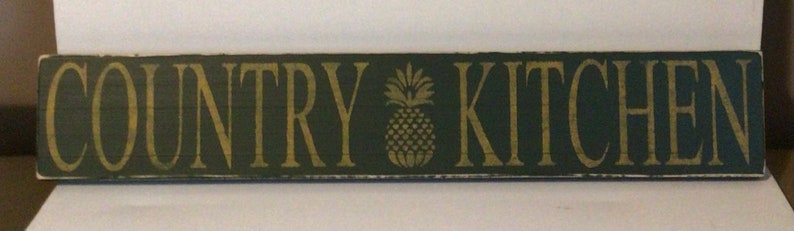 Rustic Country Kitchen Wooden Sign - Etsy