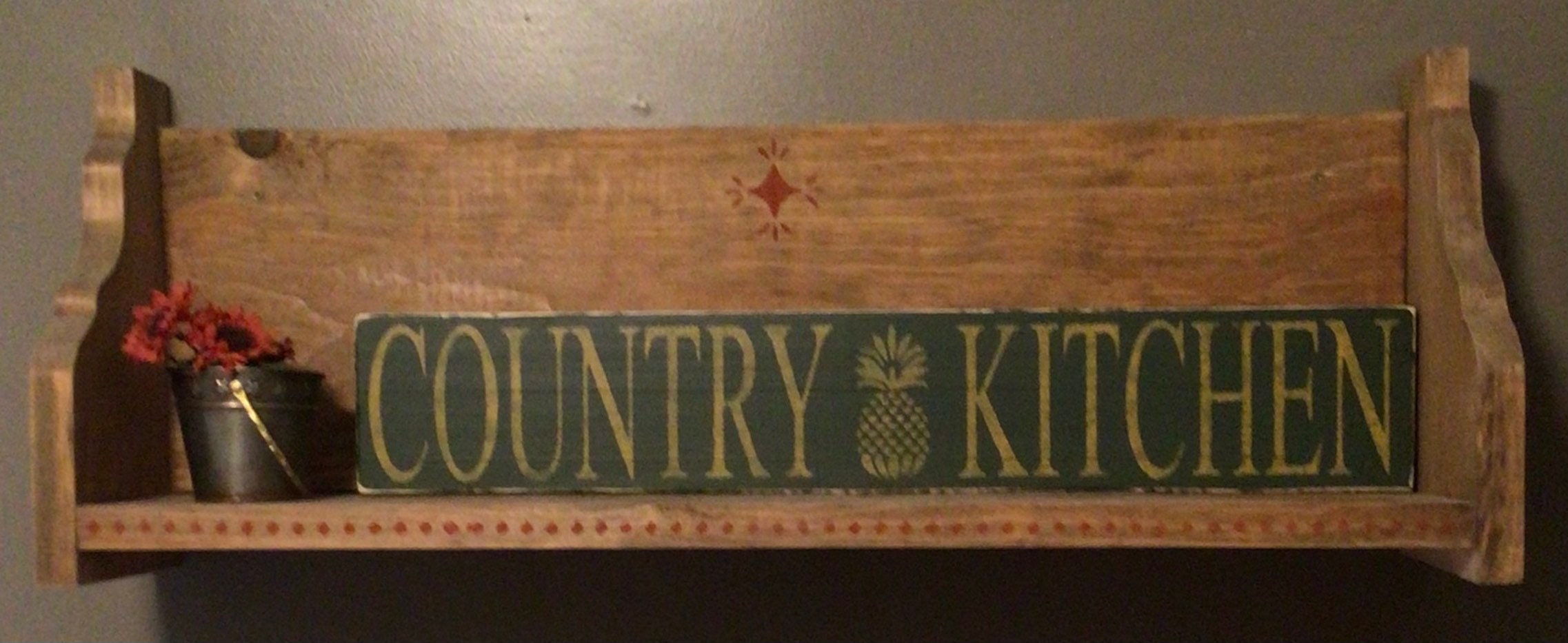 Rustic Country Kitchen Wooden Sign - Etsy