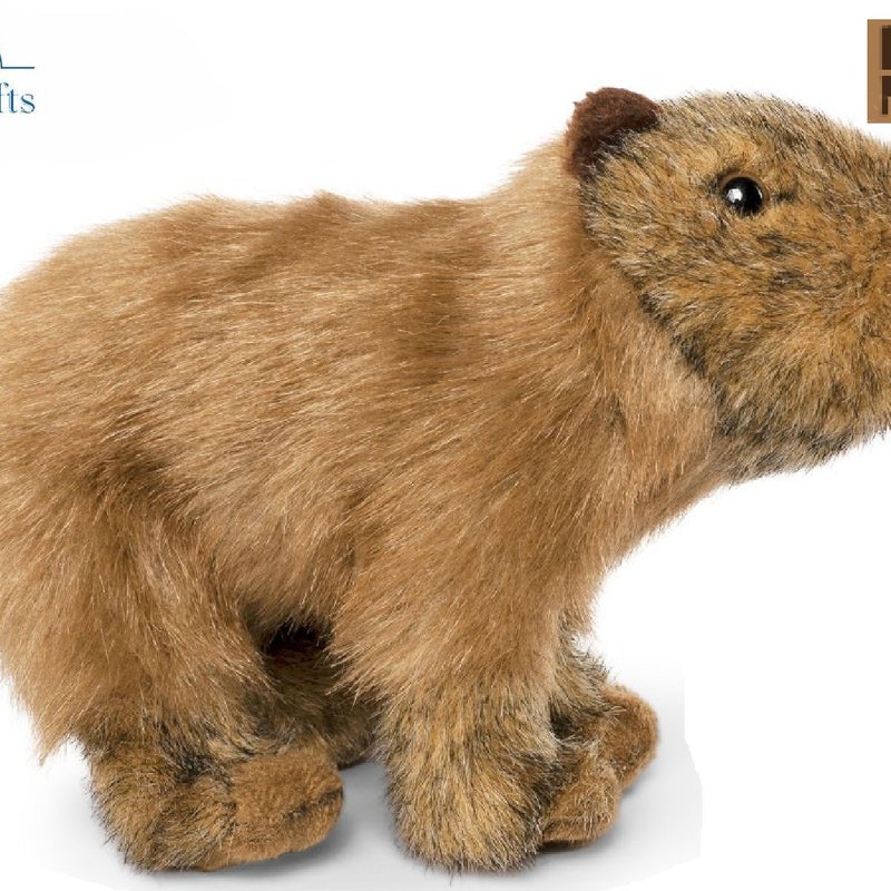 Capybara Teddy - Etsy UK