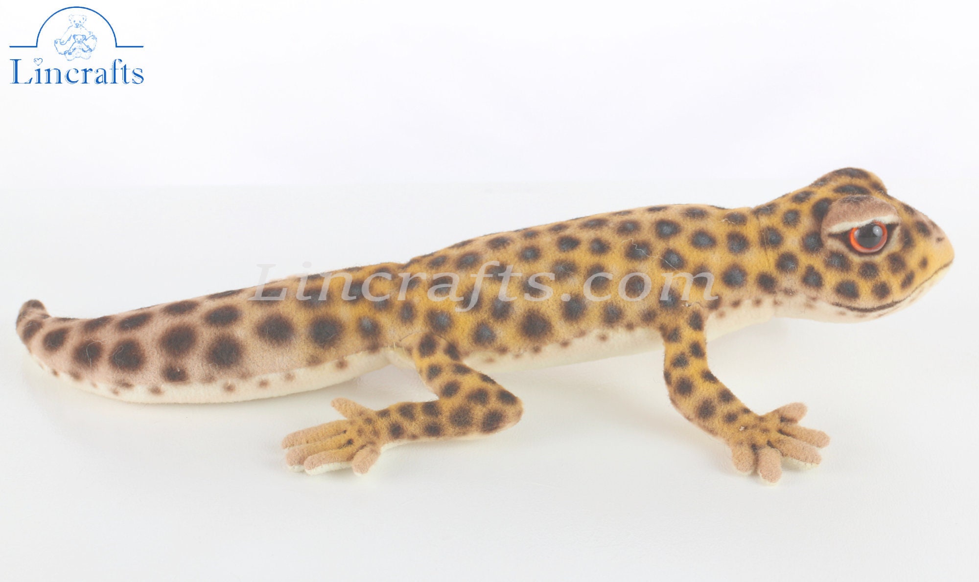 Leopard Gecko Lizard Collectable Plush Soft Toy. Cute & Cuddly Gift for ...
