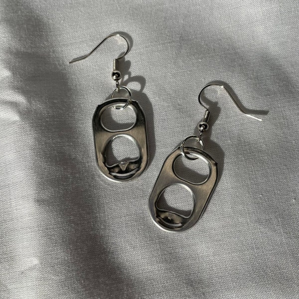 Pop Tab Earrings - Etsy