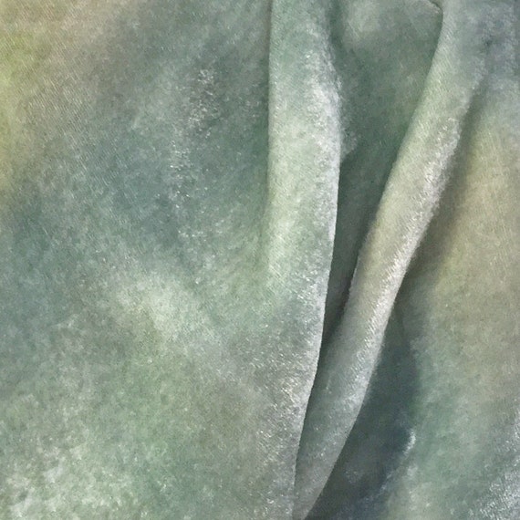 Hydrangea Hand Dyed Velvet - Etsy