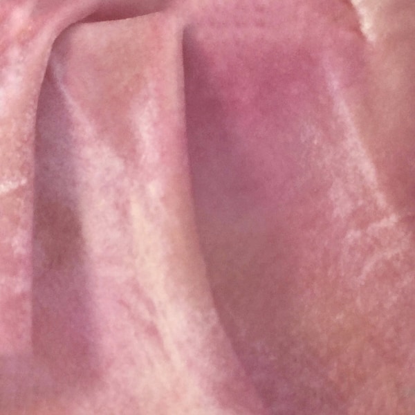 Blush Velvet Fabric - Etsy
