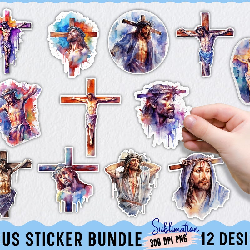 Jesus Stickers - Etsy