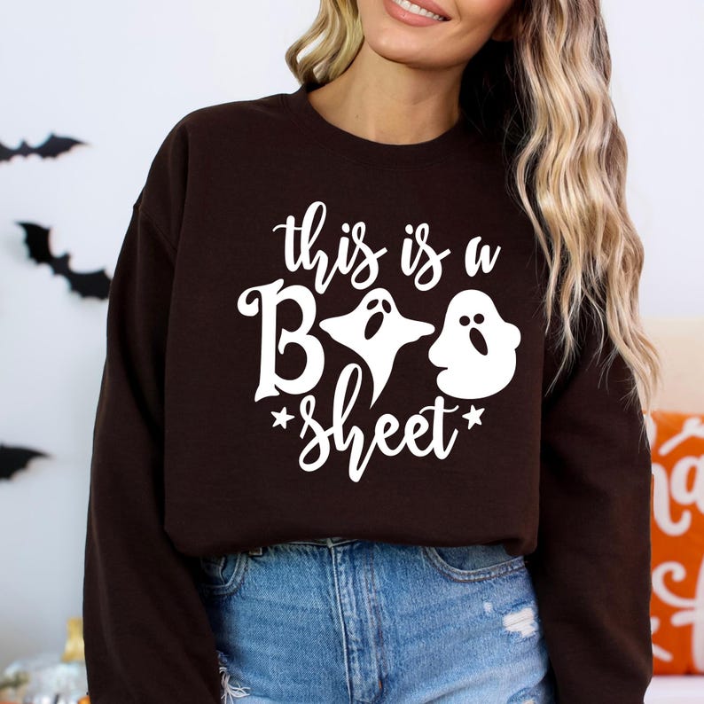 Funny Halloween SVG Bundle: Ghost Quotes, Cricut Files (digital ...