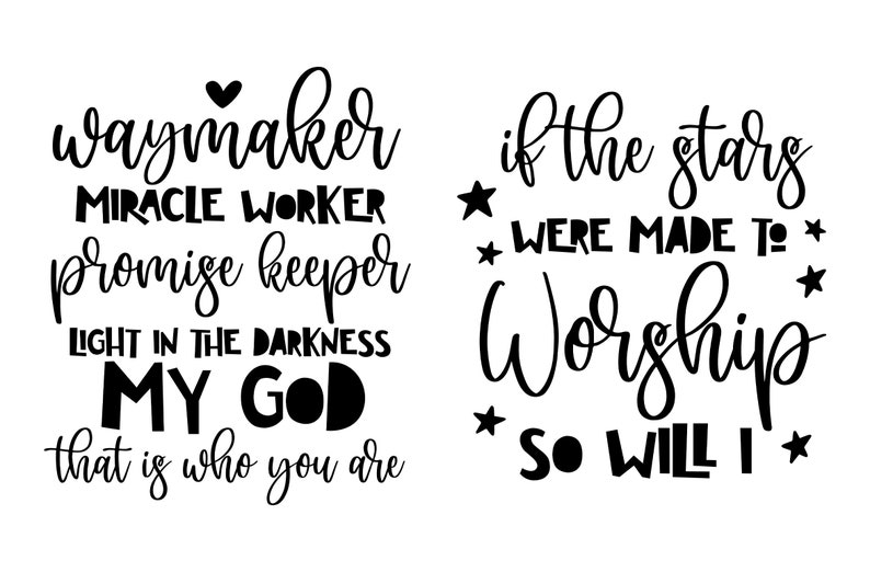 Christian SVG Bundle: Bible Verse Cut Files (digital Download) - Etsy