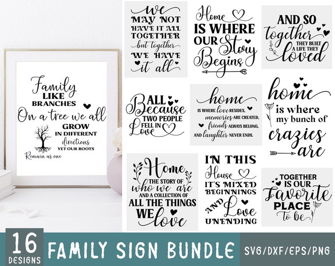 Round SVG, Circle Shaped SVG File, Round Family Saying SVG Cut File ...