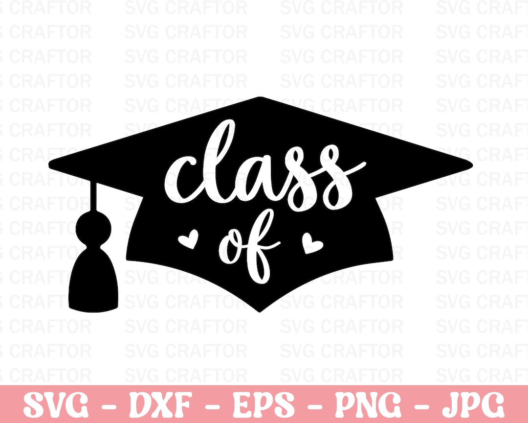 Class of 2024 SVG: Graduation Cap Clipart (digital Download) - Etsy