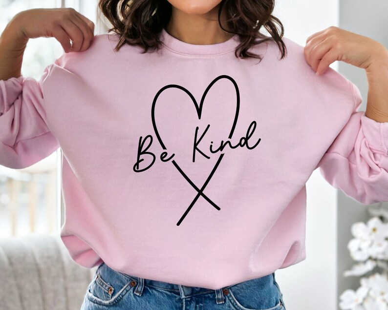 Be Kind Heart SVG, Inspirational Mental Health Quote (digital Download ...