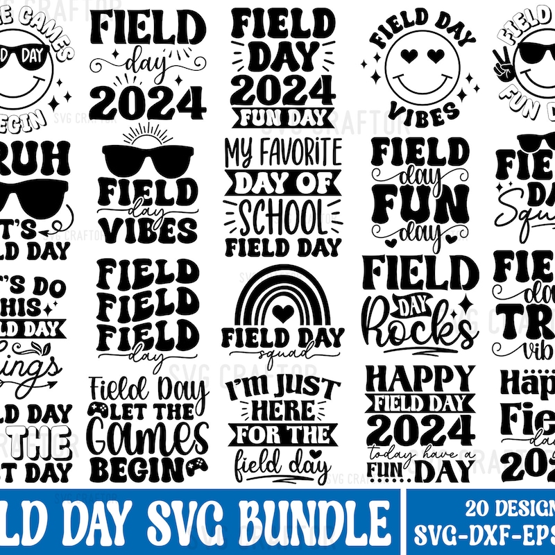 Field Day Svg - Etsy