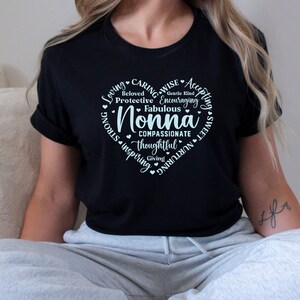 Nonna Heart Shape Svg, Nana Svg, Nonna Shirt, Mama Svg, Heart Svg, Mother Svg, Grandma Svg ...