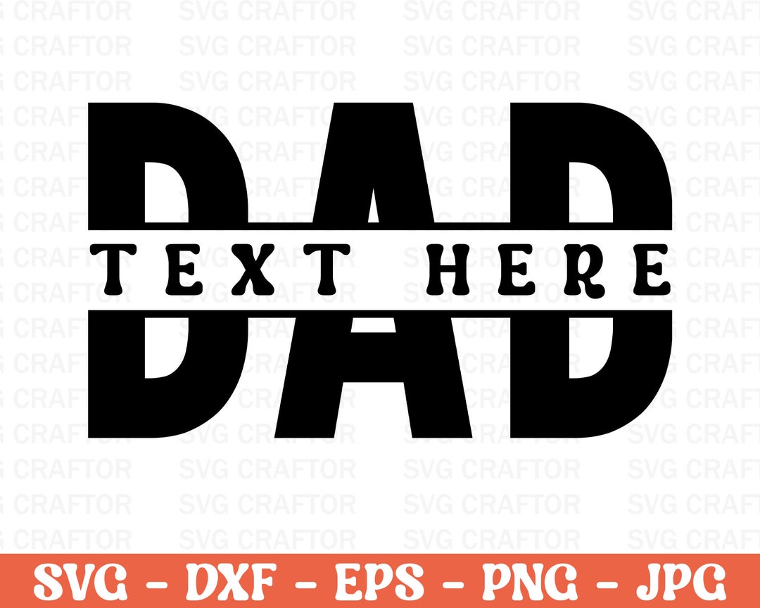 Dad Monogram SVG, Father's Day SVG, Svg Bundle, Dad SVG, Family Svg ...