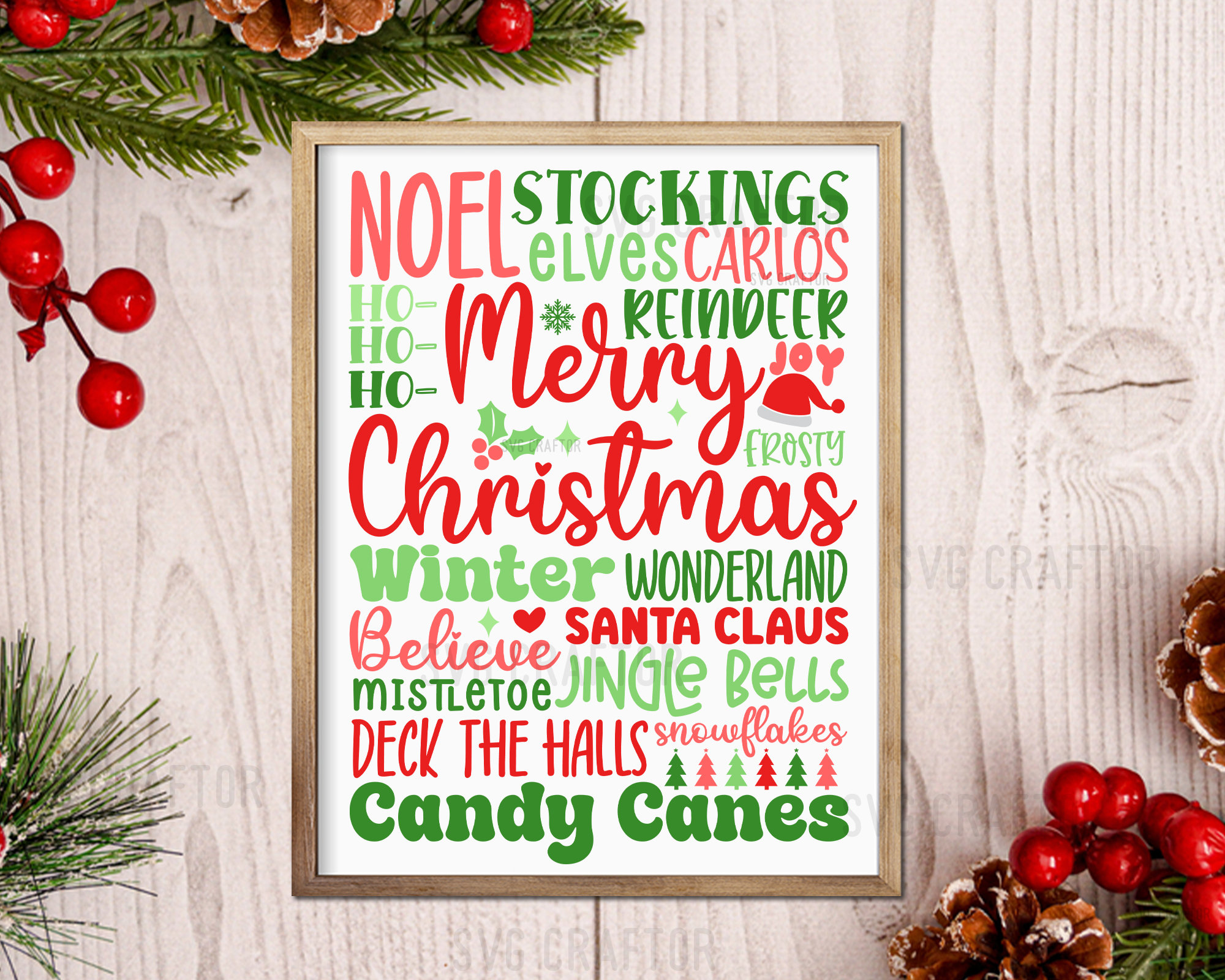 Holiday Subway Art SVG Bundle: Christmas, Valentine, Halloween (digital ...
