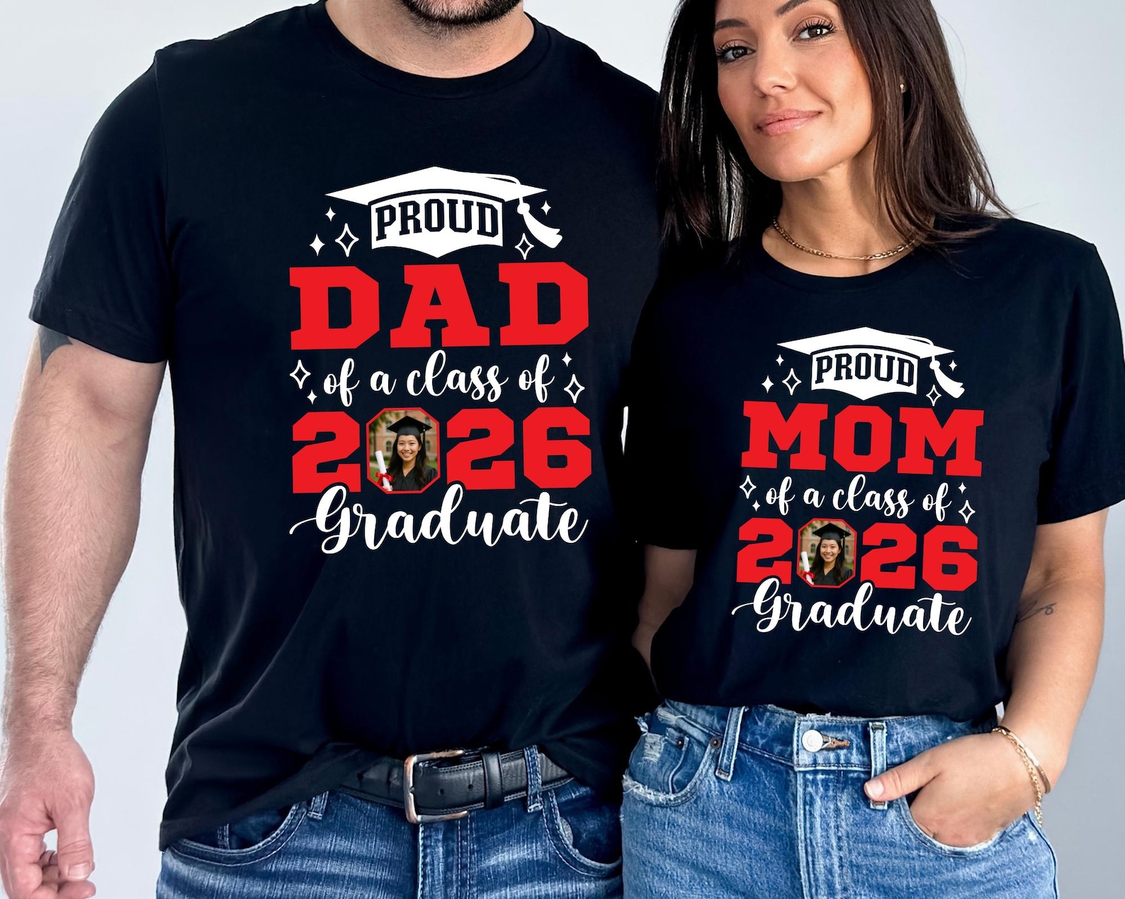 2026 Graduate SVG Bundle: Family Matching Shirt Designs (digital ...