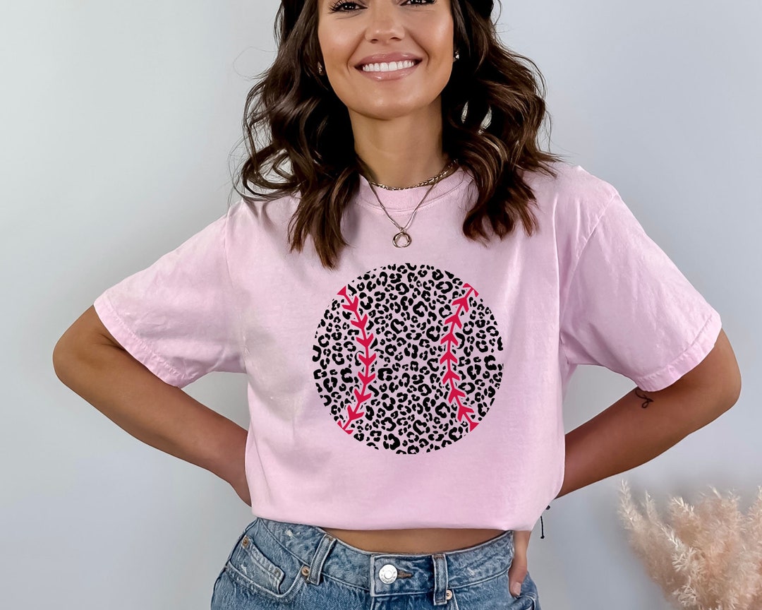 Leopard Print Baseball SVG: Cricut & Sublimation Designs (digital ...