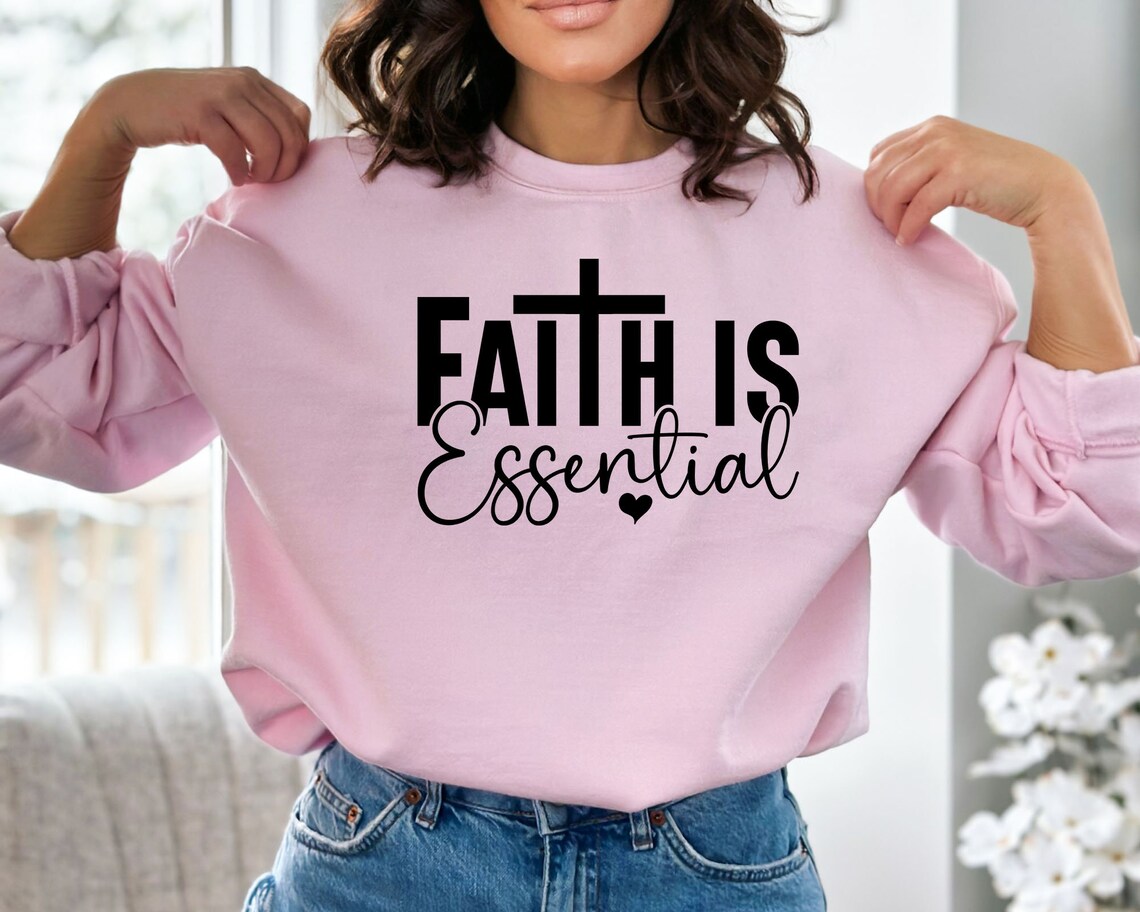 Faith is Essential Svg Dxf Png Faith Svg Designs Religious - Etsy