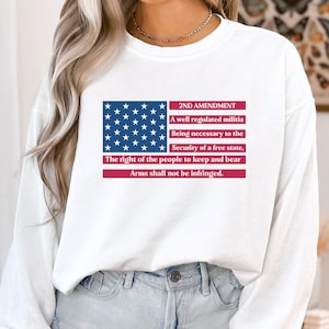 2nd Amendment SVG Bundle: Patriotic American Flag Designs (digital ...