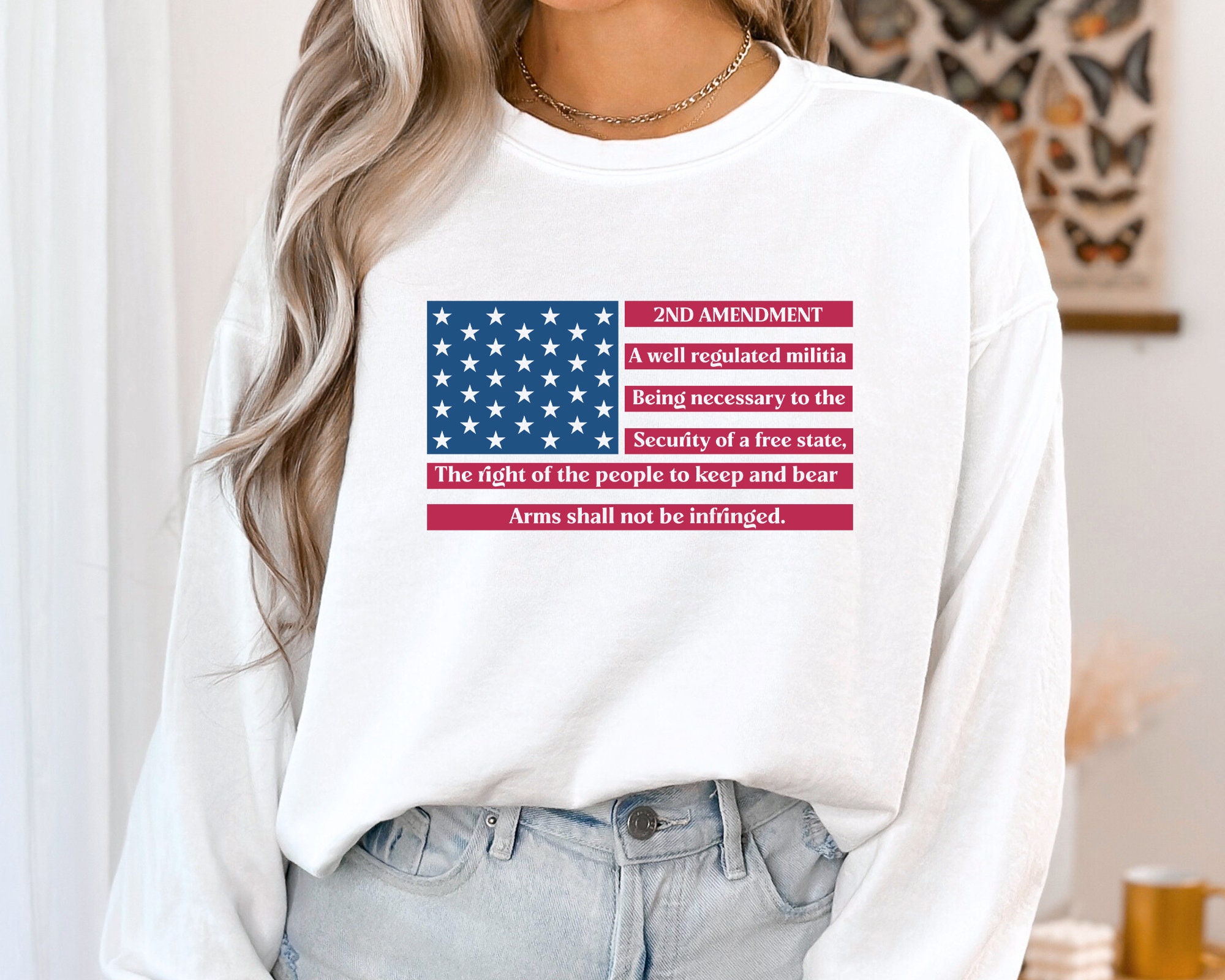 2nd Amendment SVG Bundle: Patriotic American Flag Designs (digital ...
