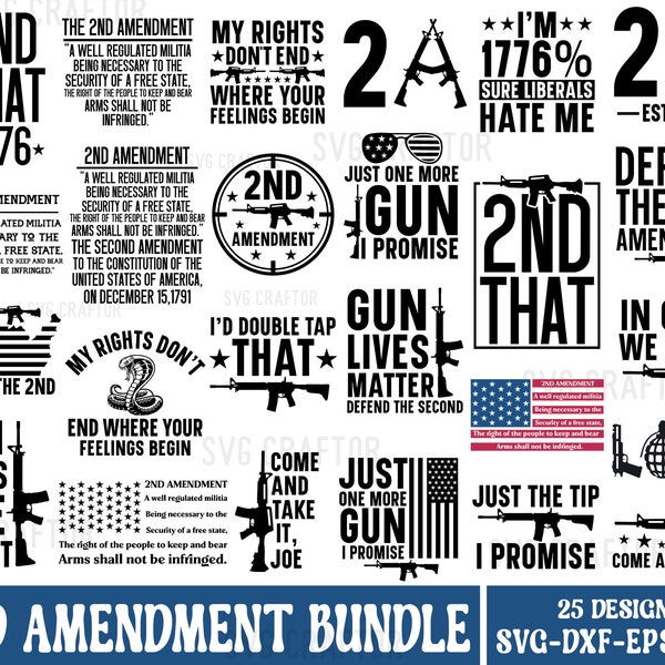 2nd Amendment - Etsy
