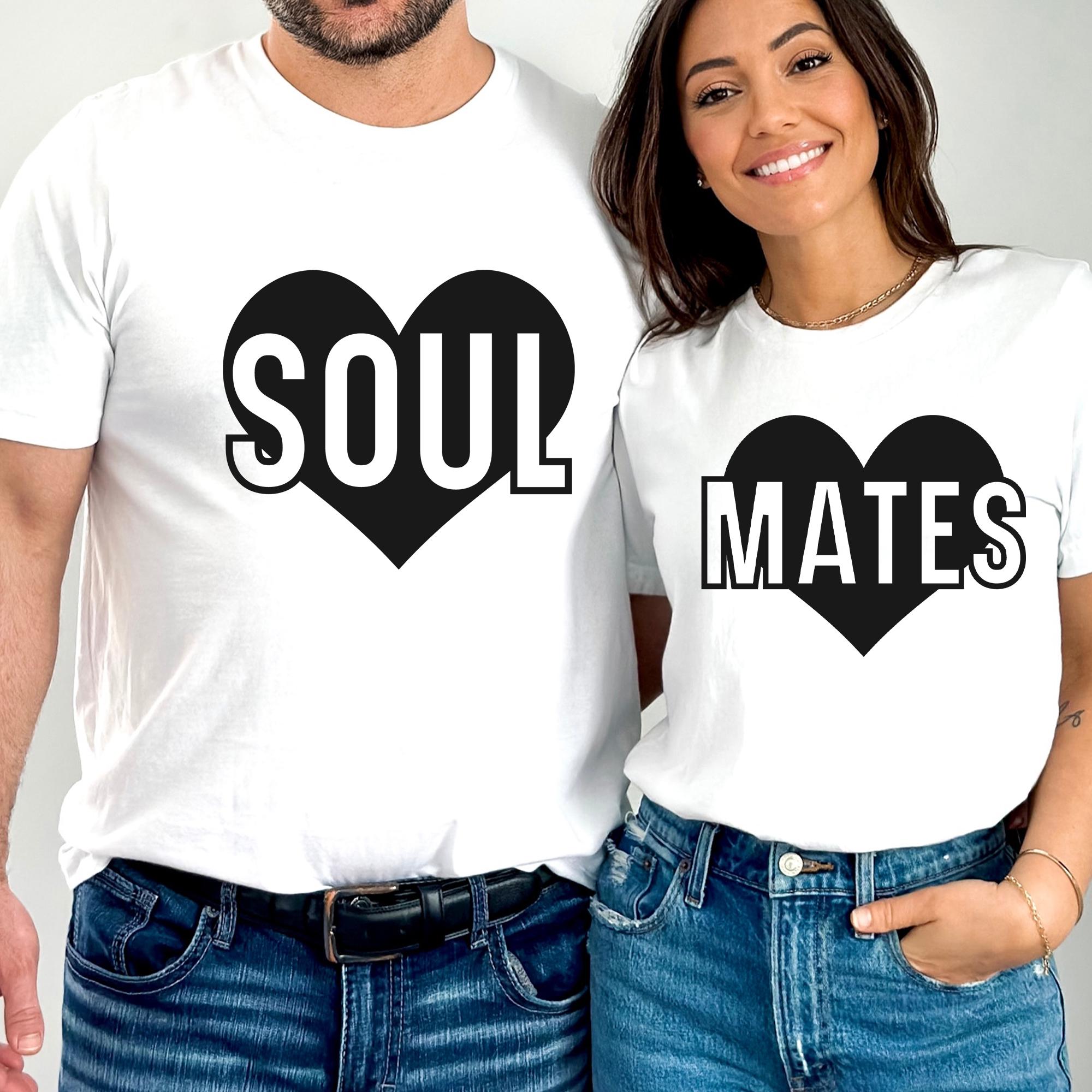 Couple Shirts SVG Bundle: Matching Anniversary Design (digital Download ...