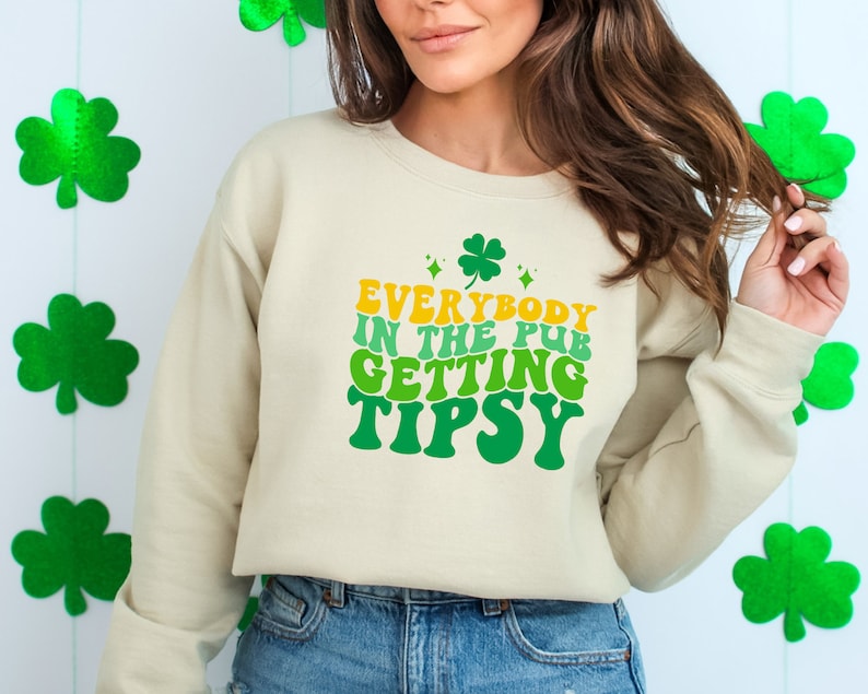 Retro St. Patrick's Day SVG Bundle: Lucky Rainbow Clover Designs ...