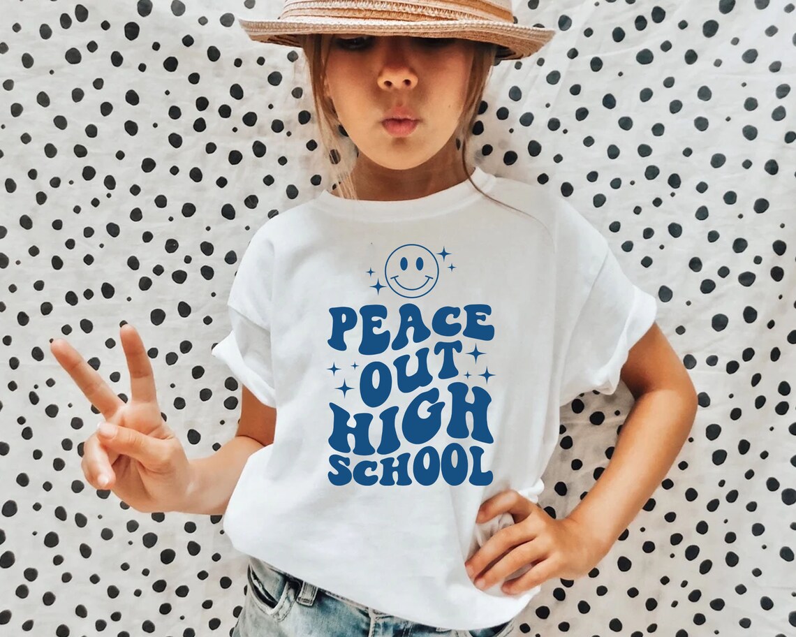 Peace Out High School SVG: Graduation, Summer Break (digital Download ...