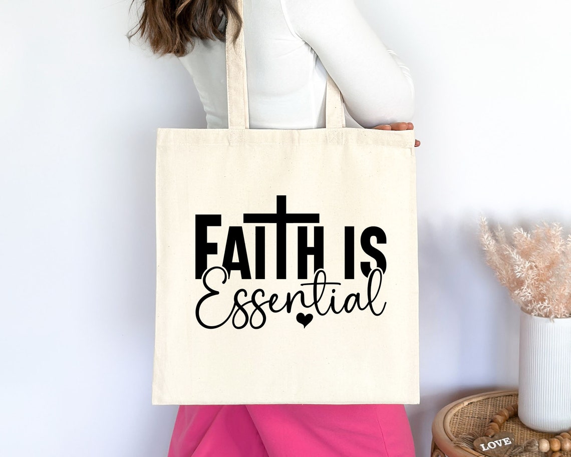 Faith is Essential Svg: Christian T-shirt Design (digital Download) - Etsy