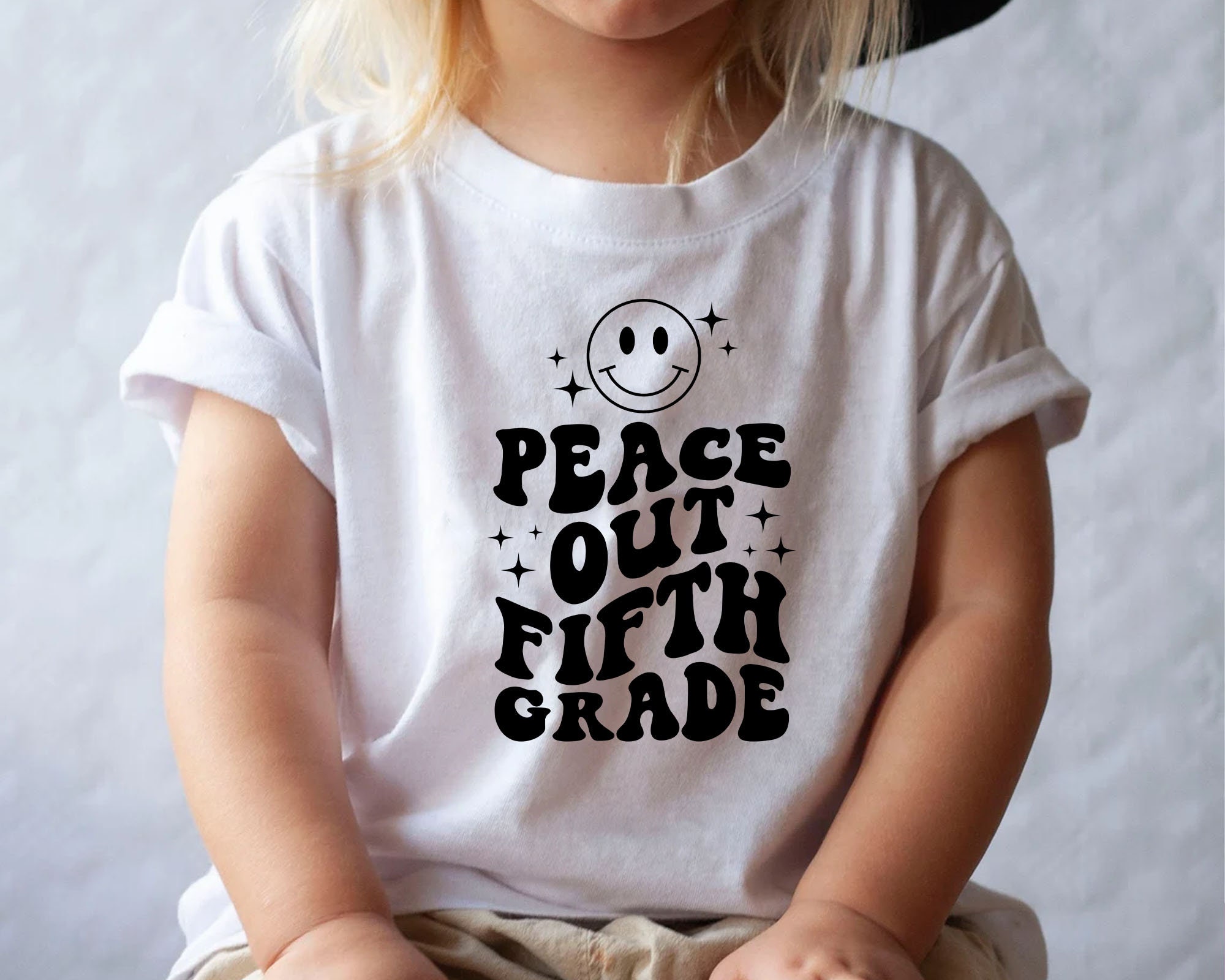Peace Out Fifth Grade SVG: End of School, Summer Break (digital ...