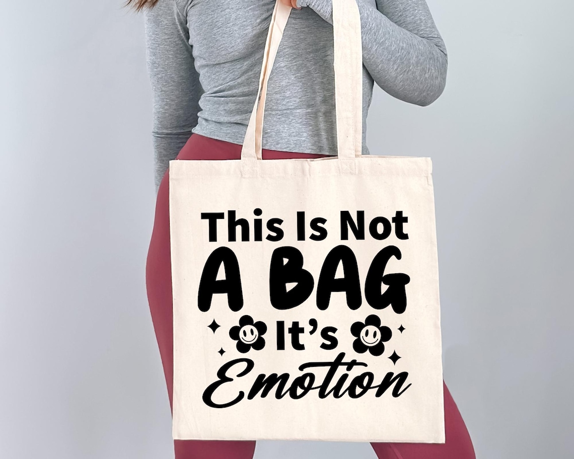 Funny Tote Bag Quotes SVG Bundle: Humorous Reusable Bag Designs ...