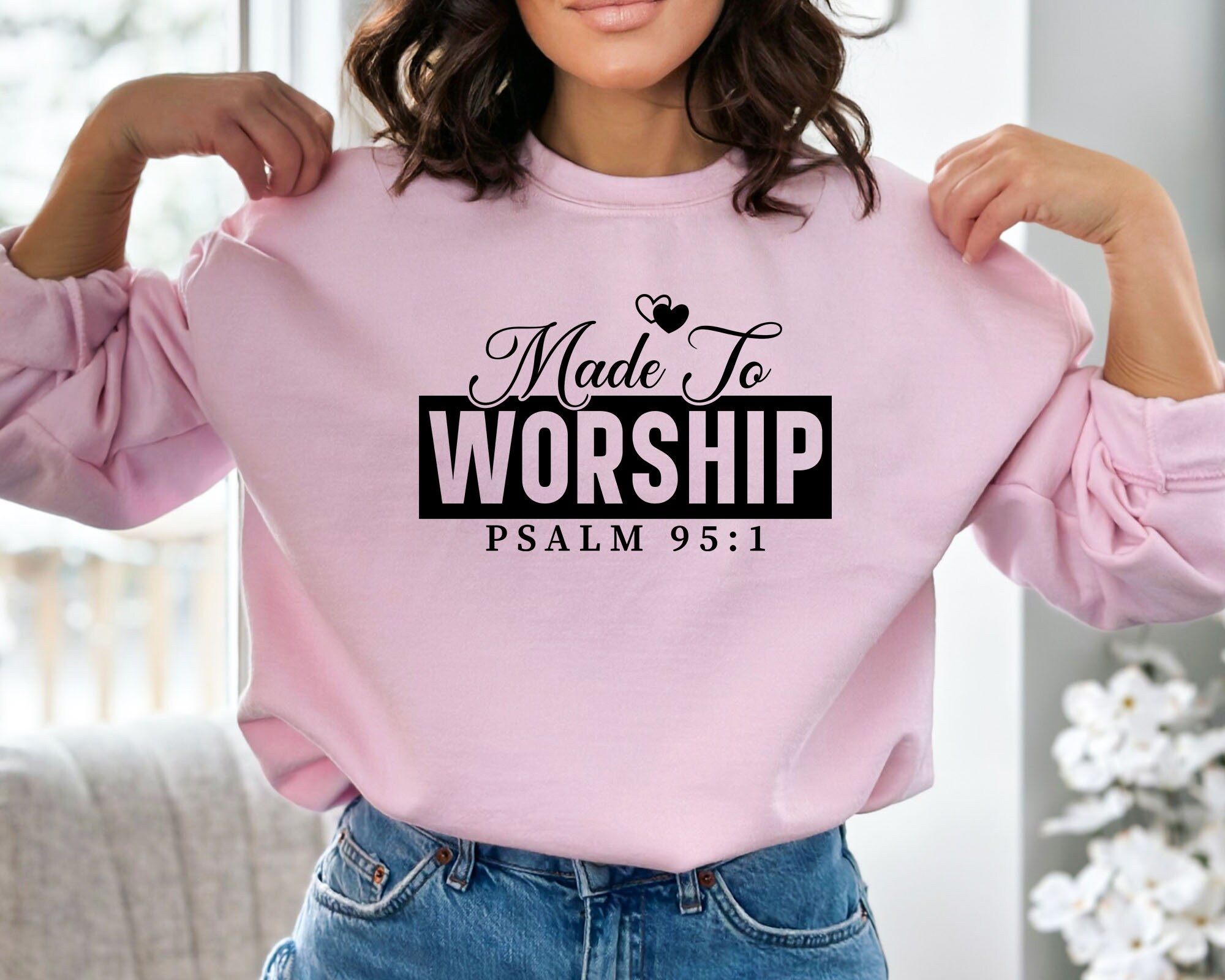 Made to Worship SVG: Christian Bible Verse Design (digital Download) - Etsy