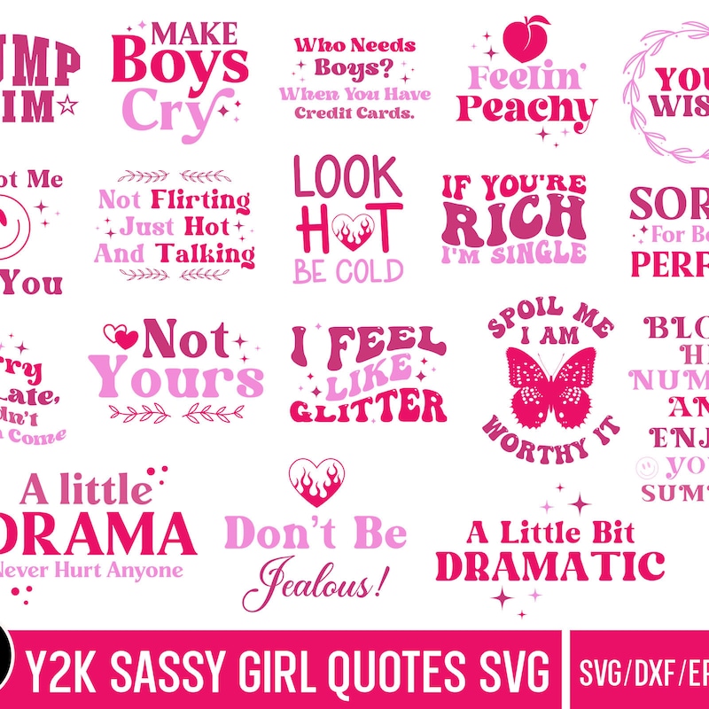Girl Quotes Svg - Etsy