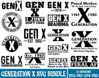 Gen X - Etsy