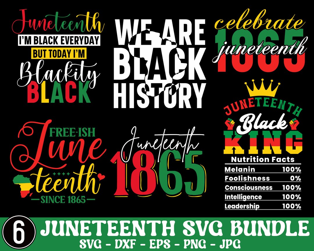 Juneteenth Svg Designs, Juneteenth Svg for Cricut, Juneteenth Svg ...