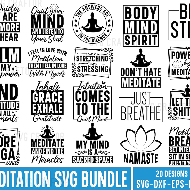 Meditation Design Tshirt - Etsy