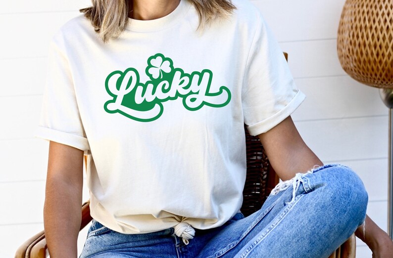 Lucky SVG Happy Go Lucky Svg St Patricks Day Svg Lucky - Etsy