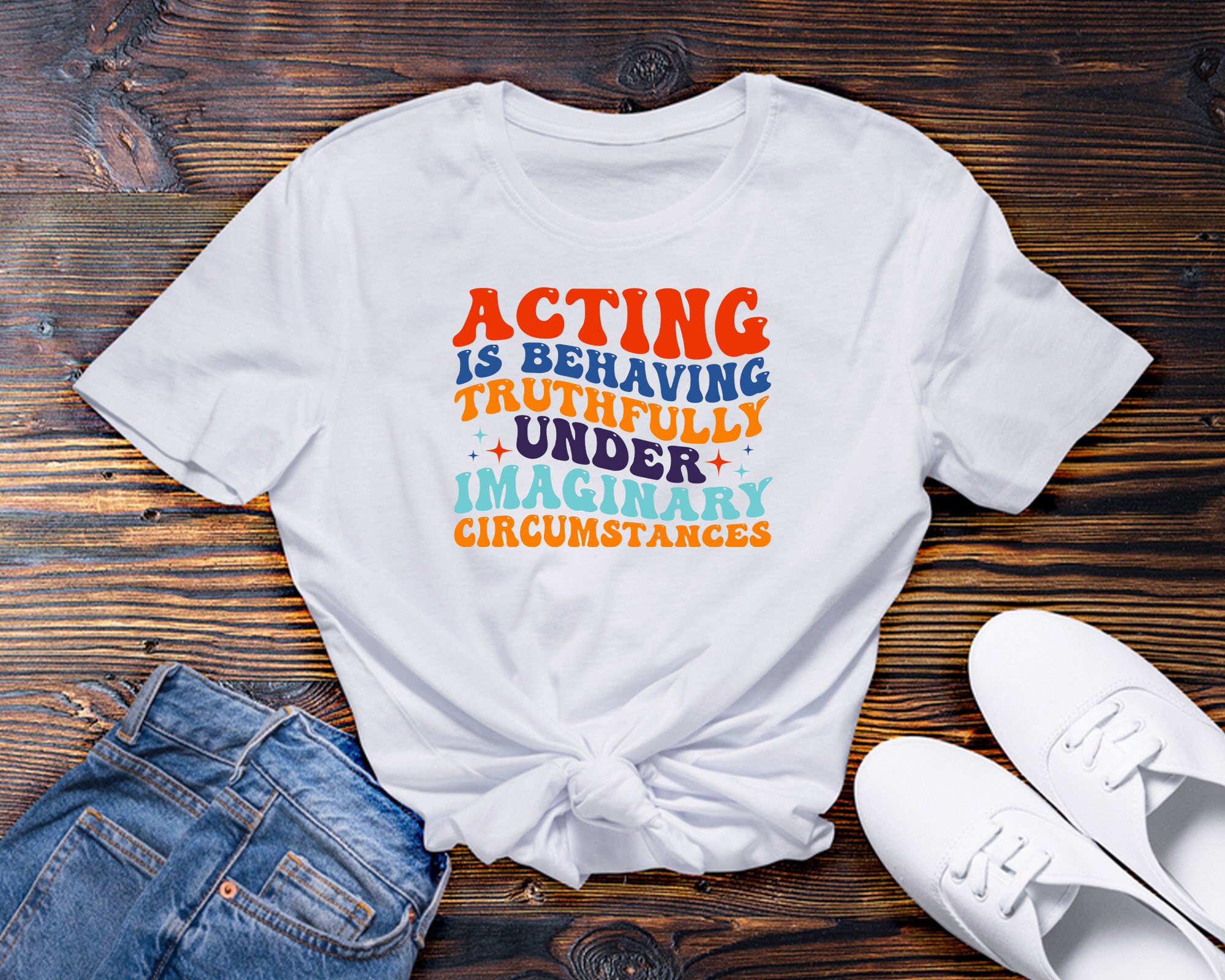 Acting is Behaving Truthfully SVG PNG DXF (digital Download) - Etsy
