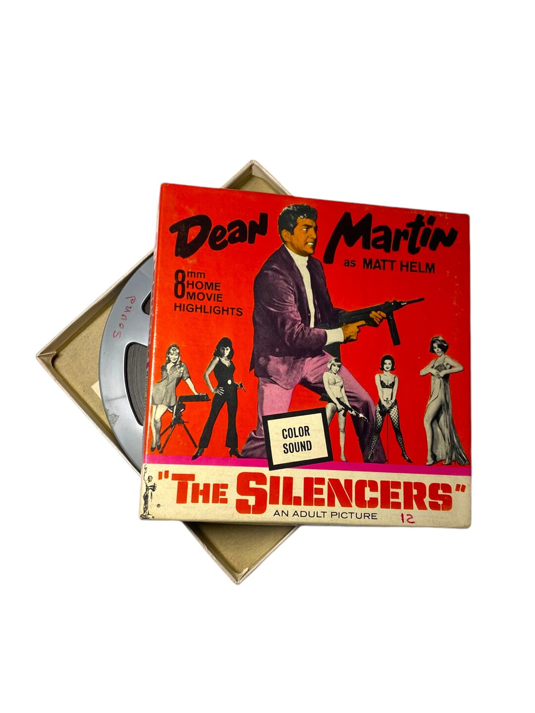 The Silencers 8mm Film - Dean Martin as Matt Helm - Vintage Spy Movie ...