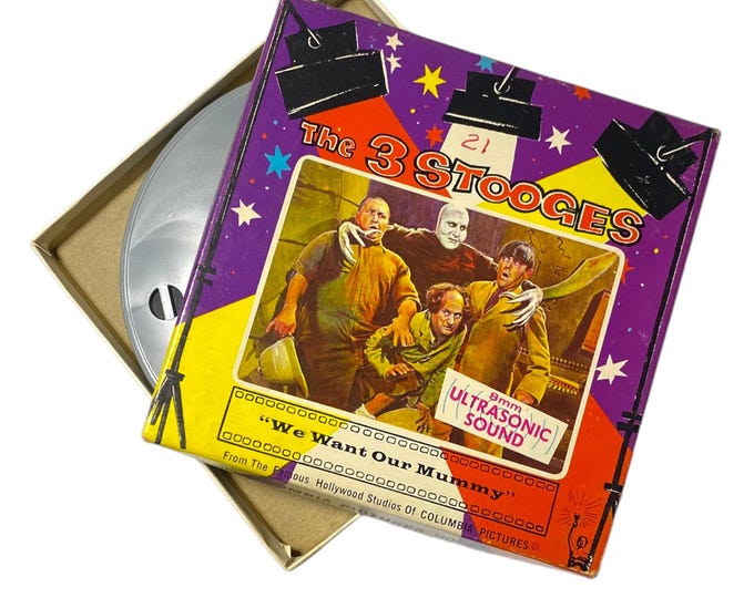 The 3 Stooges | "we Want Our Mummy" | Vintage 8mm Ultrasonic Sound Film ...