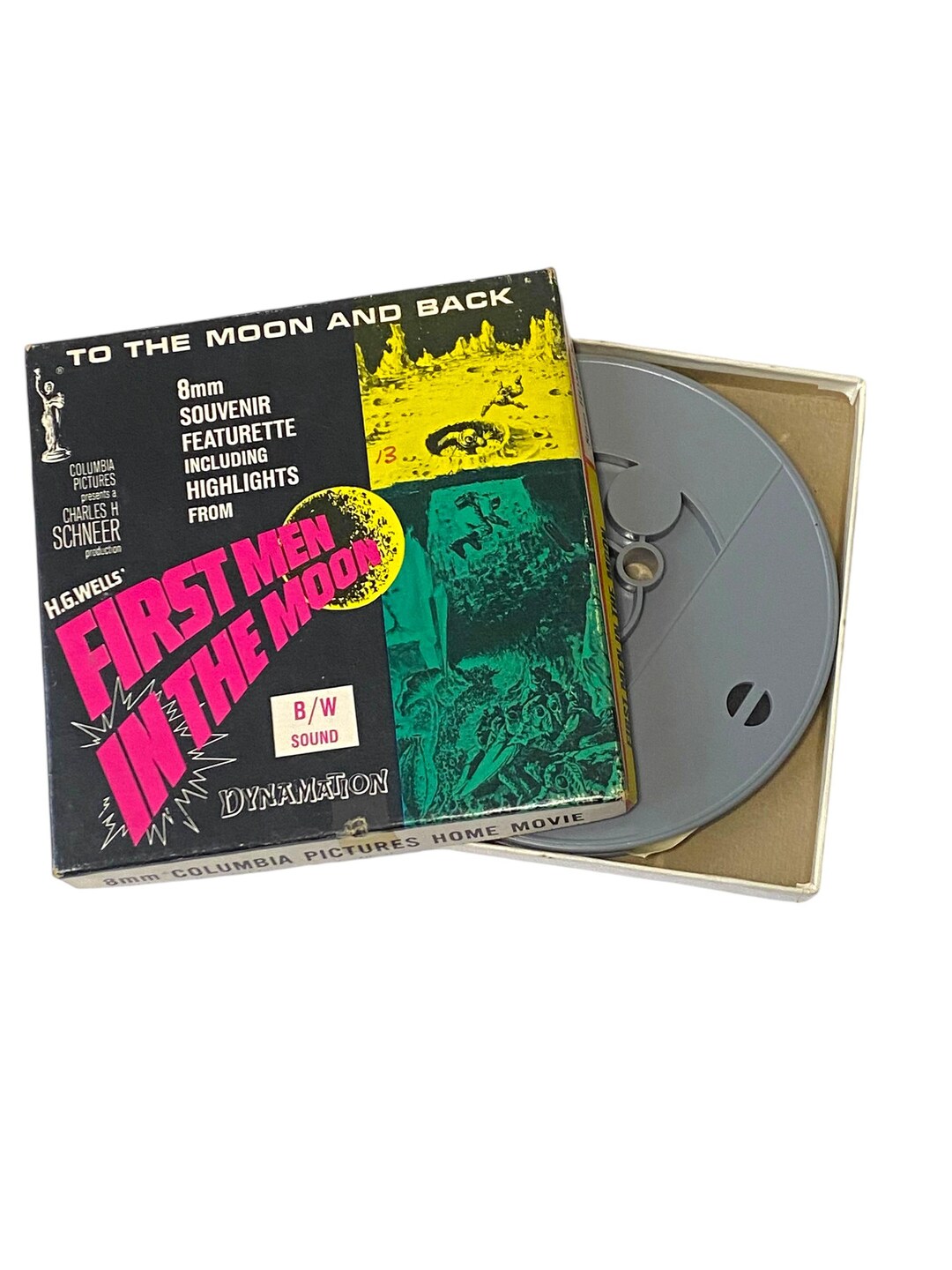 First Men in the Moon 8mm Souvenir Featurette H.G. Wells Dynamation ...