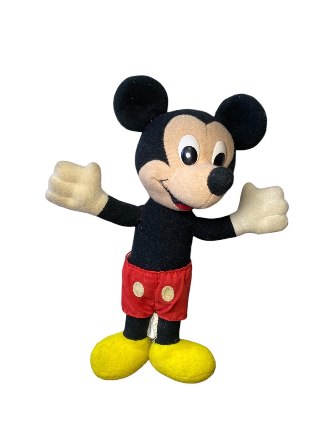 Vintage 1989 Playskool Mickey Mouse Plush Doll - Classic Disney ...