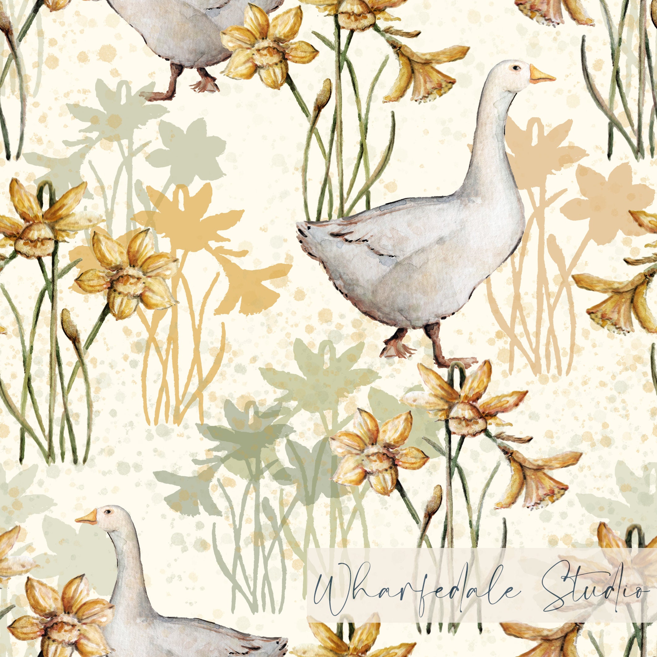 Spring Geese Non Exclusive Geese Spring Easter - Etsy