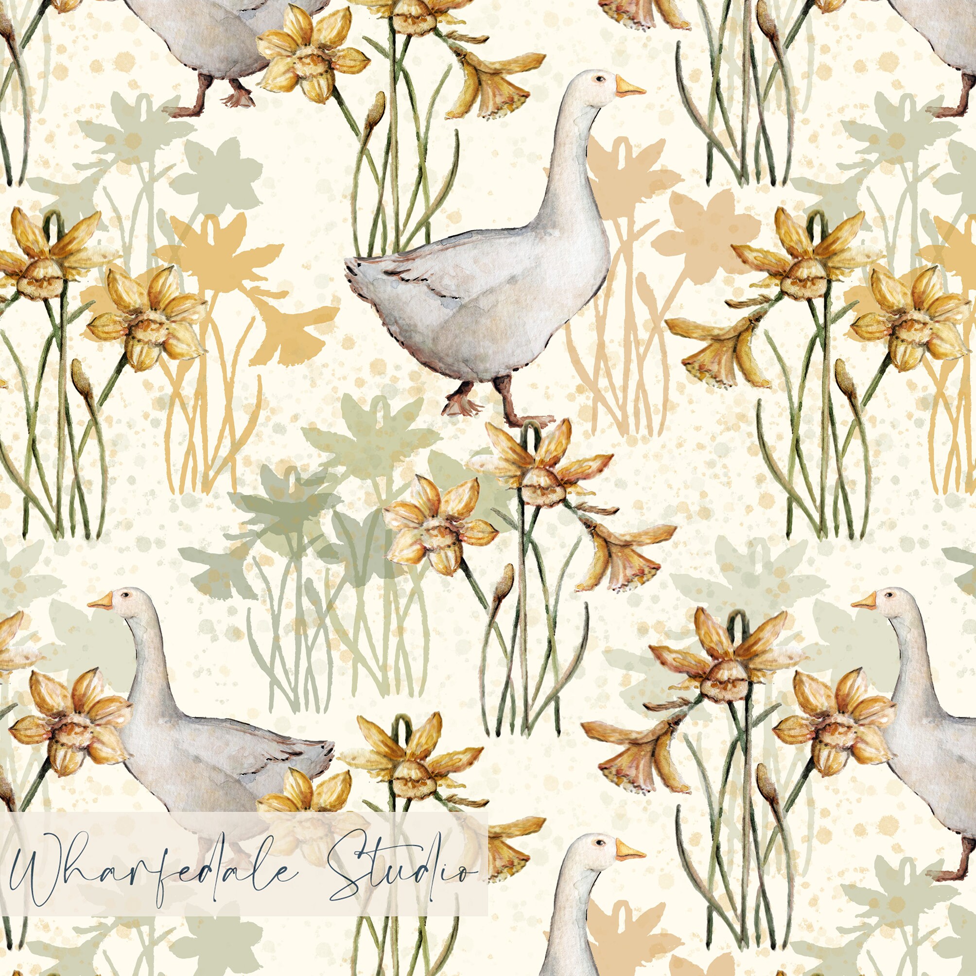 Spring Geese Non Exclusive Geese Spring Easter - Etsy