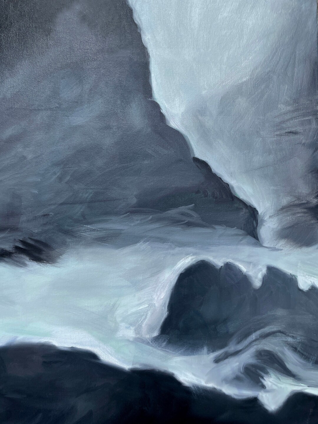 Living Room Art Print storm. Prints of Original - Etsy