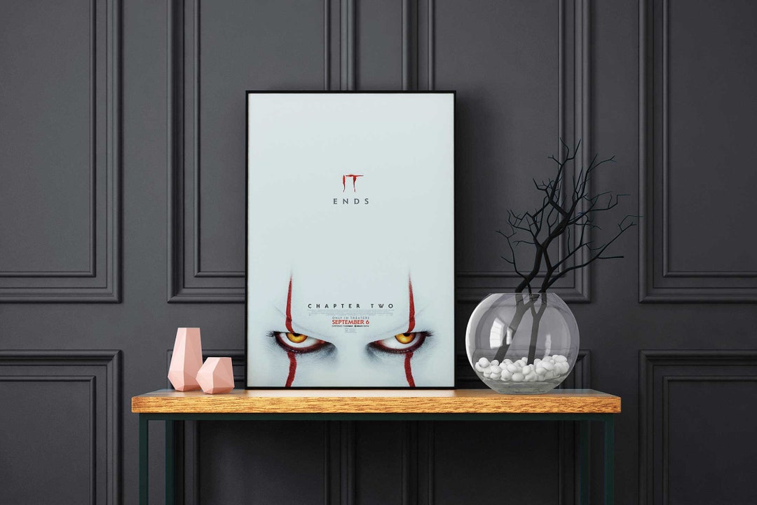 LED Light up It Chapter Two Movie Poster Backlit Film Display Theater ...