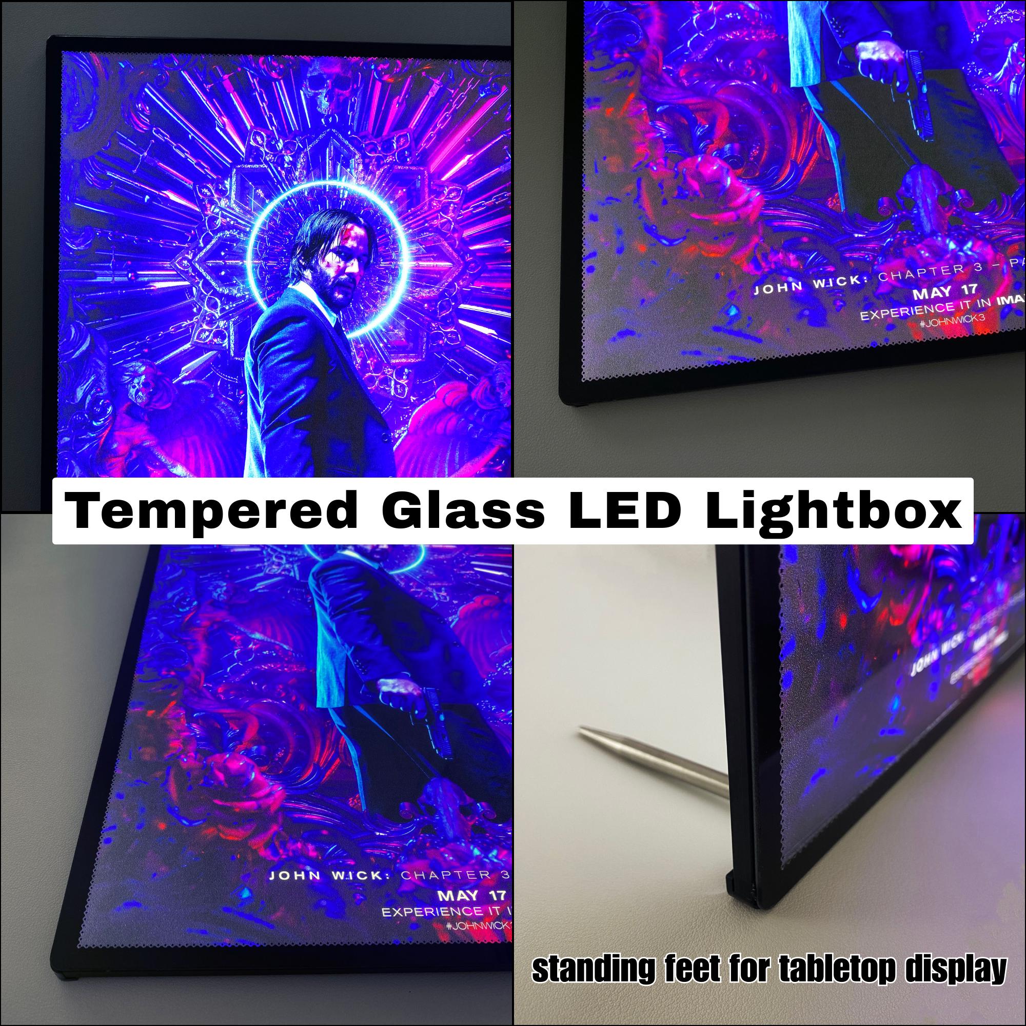 Seoul Korea LED Poster Frame Lightbox With Illuminated City Map ...