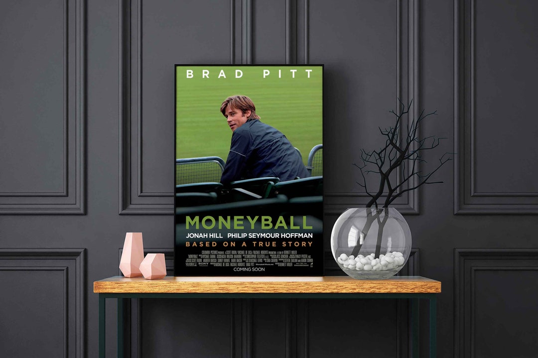 LED Light up Moneyball 2011 Movie Poster Backlit Film Display Theater ...
