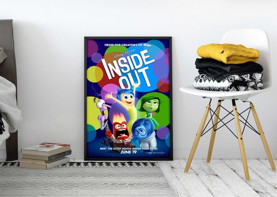 LED Light up Inside Out Movie Poster Backlit Film Display | Etsy